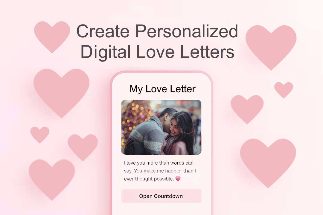 Valentine's Digital Love Letter Maker in 10 Minutes